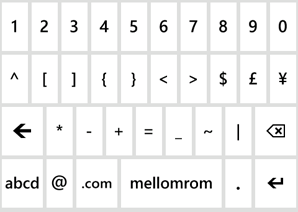 Tastaturtips | Windows Phone-veiledning (Noreg)